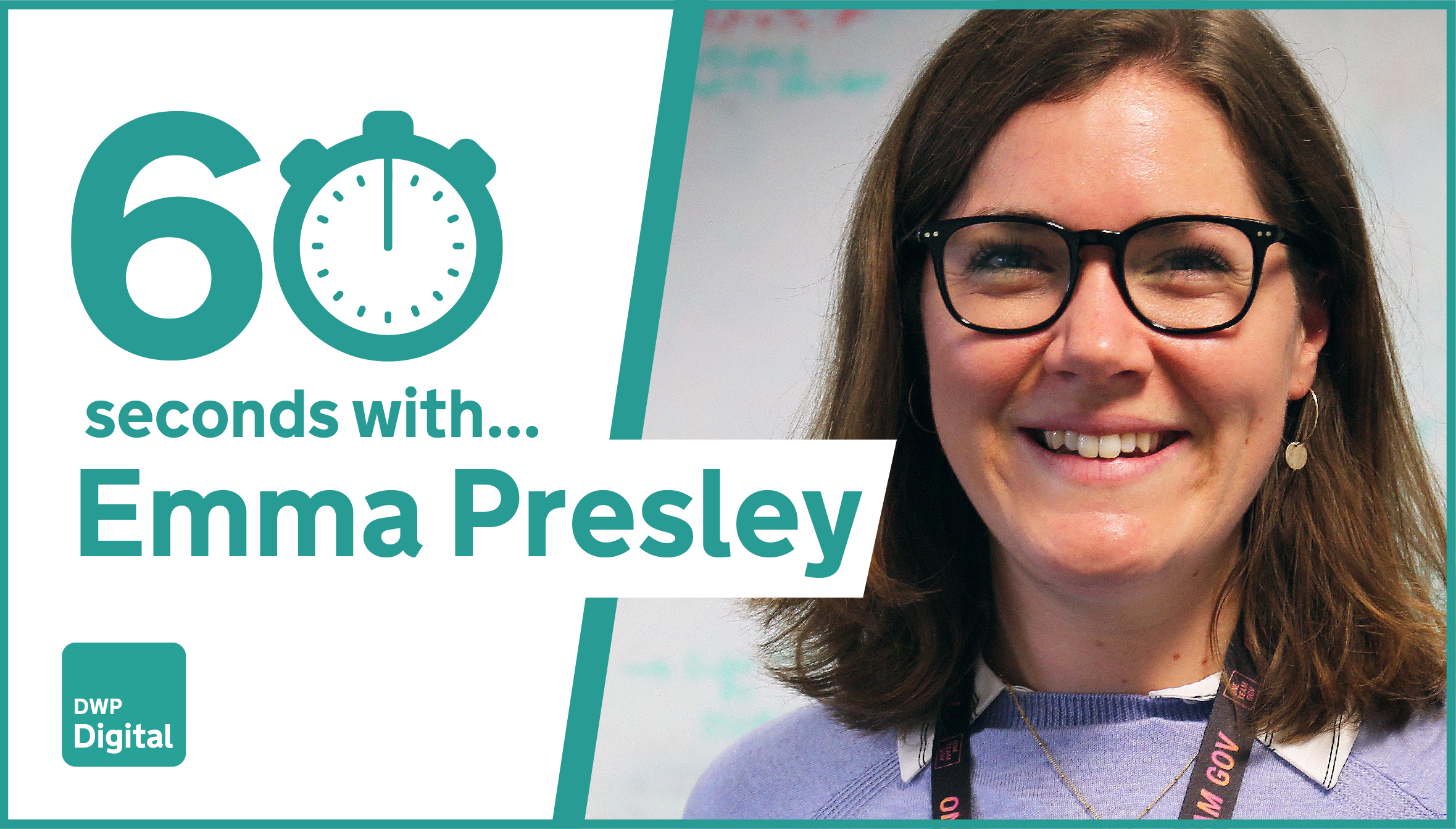 60 seconds with… Emma Presley, Data Scientist, DWP Digital – DWP Digital