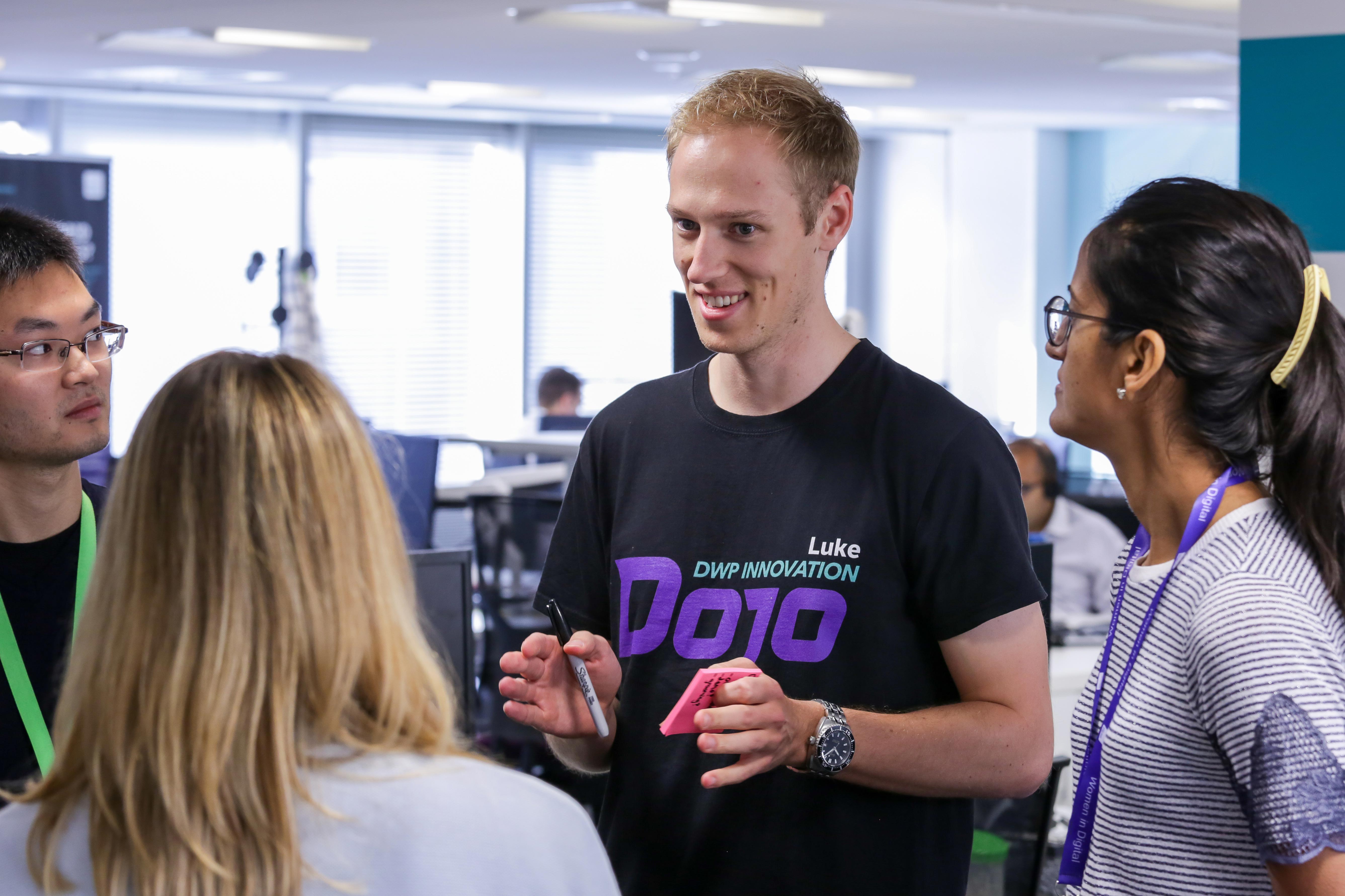 Finding solutions in our Innovation Dojo – DWP Digital