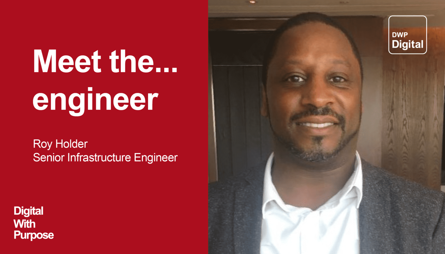 Meet the engineer: Roy – DWP Digital